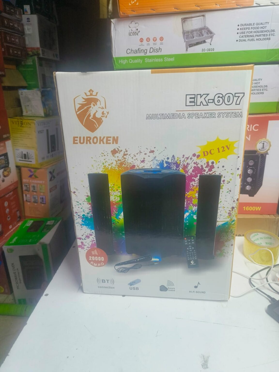 EUROKEN EK-607 MULTIMEDIA SPEAKER SYSTEM - JAJA MART
